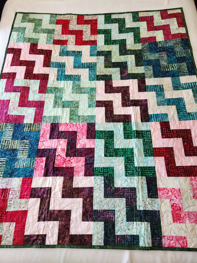 Stairway to Heaven Quilted Throw - Etsy