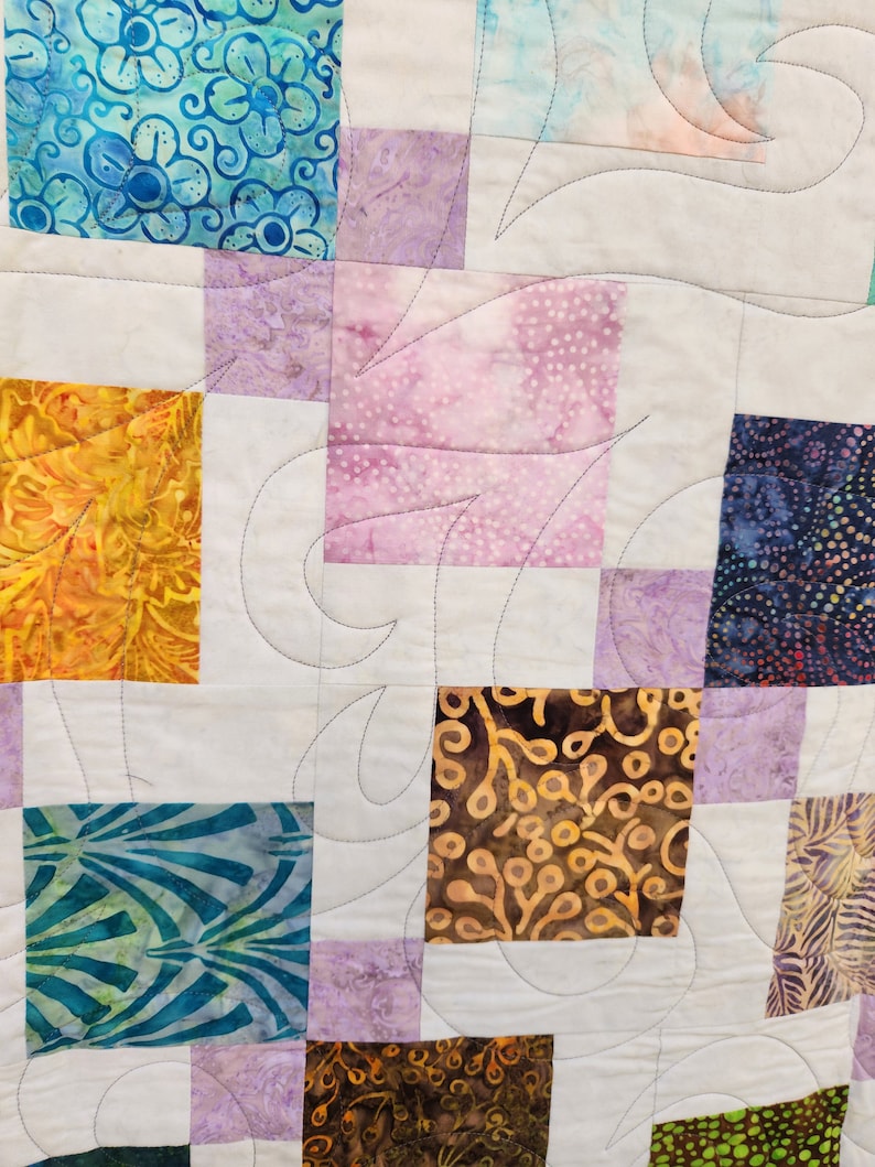 Disappearing Nine Patch Quilt - Etsy