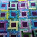 Violet Voyager Quilted Throw - Etsy