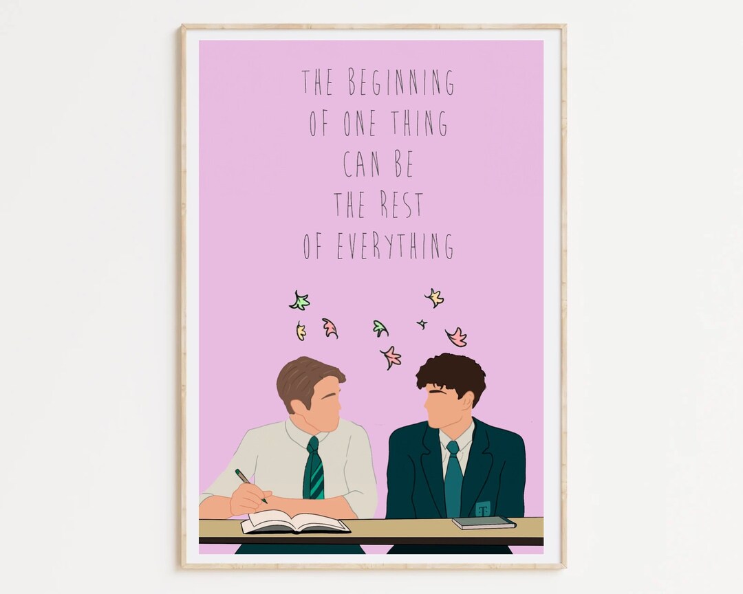 Heartstopper Kit Connor Joe Locke Nick Nelson Charlie Spring Wall Art ...
