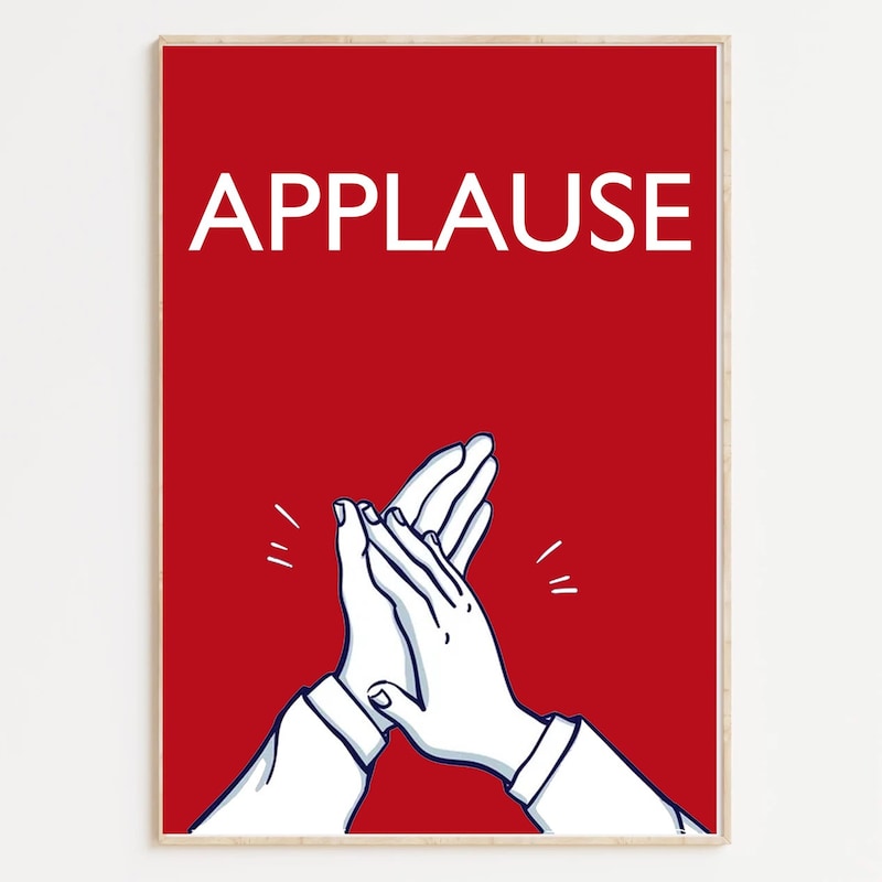 Applause Sign - Etsy