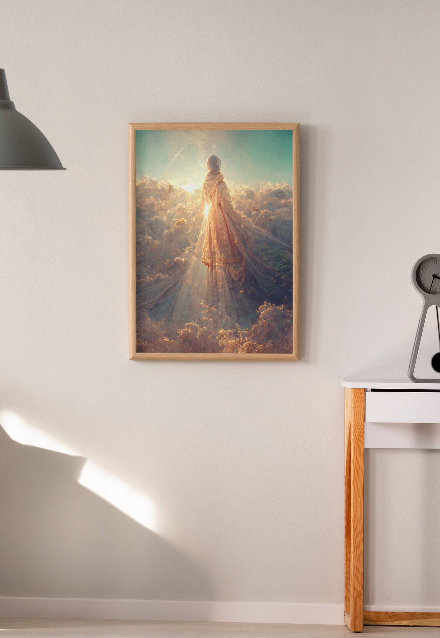 First Day in Heaven, Painting, Original, Digital Download, Art Prints ...