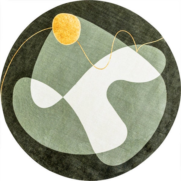 Abstract Shaped Rug - Etsy