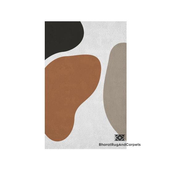 Area Rug Modern Contemporary Unique Design Soft Premium Wool Hand ...