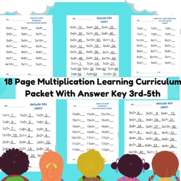 Multiplication Curriculum - Etsy