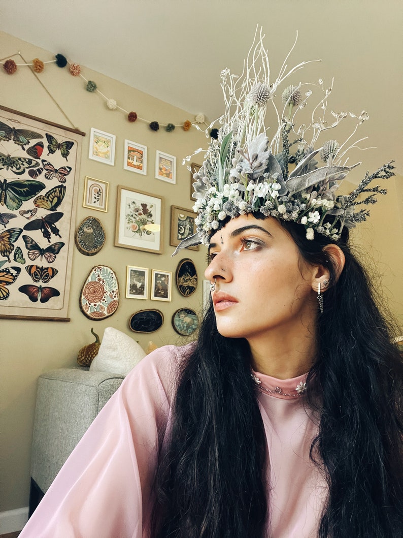 Custom Flower Crown - Etsy