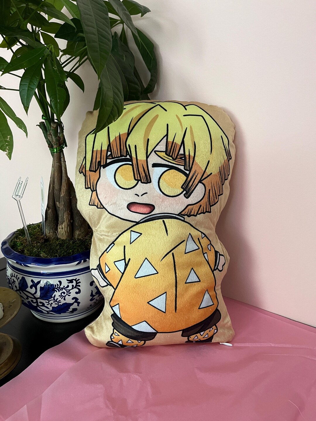 Zenitsu Inosuke Chibi Plushie Pillow - Etsy