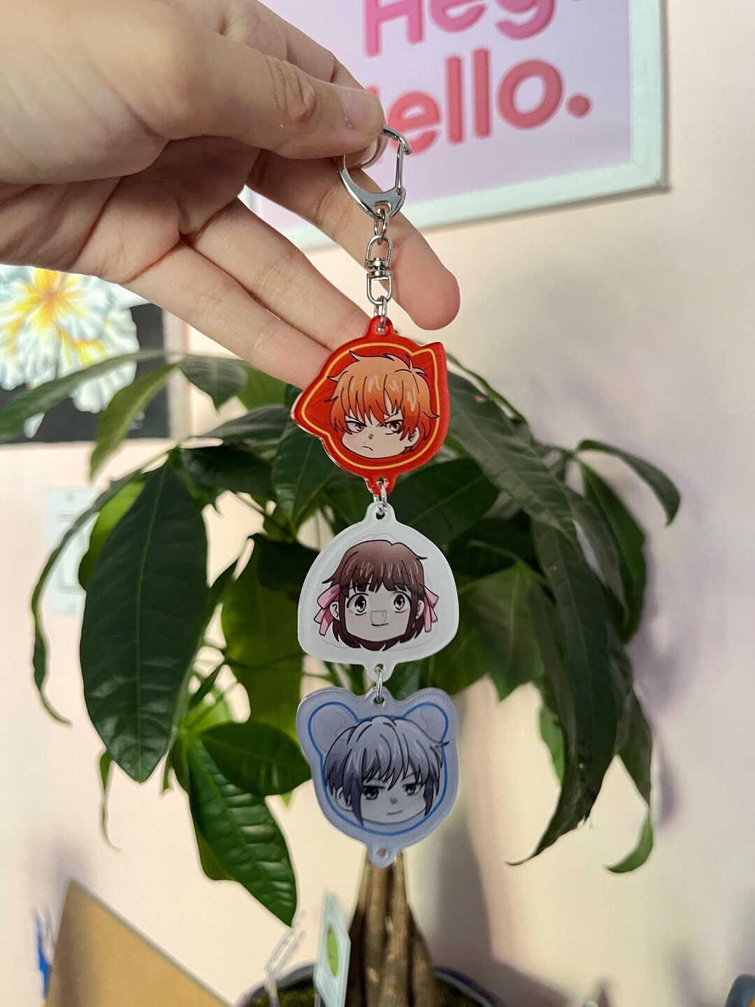 Fruitsbasket Trio Keychain - Etsy