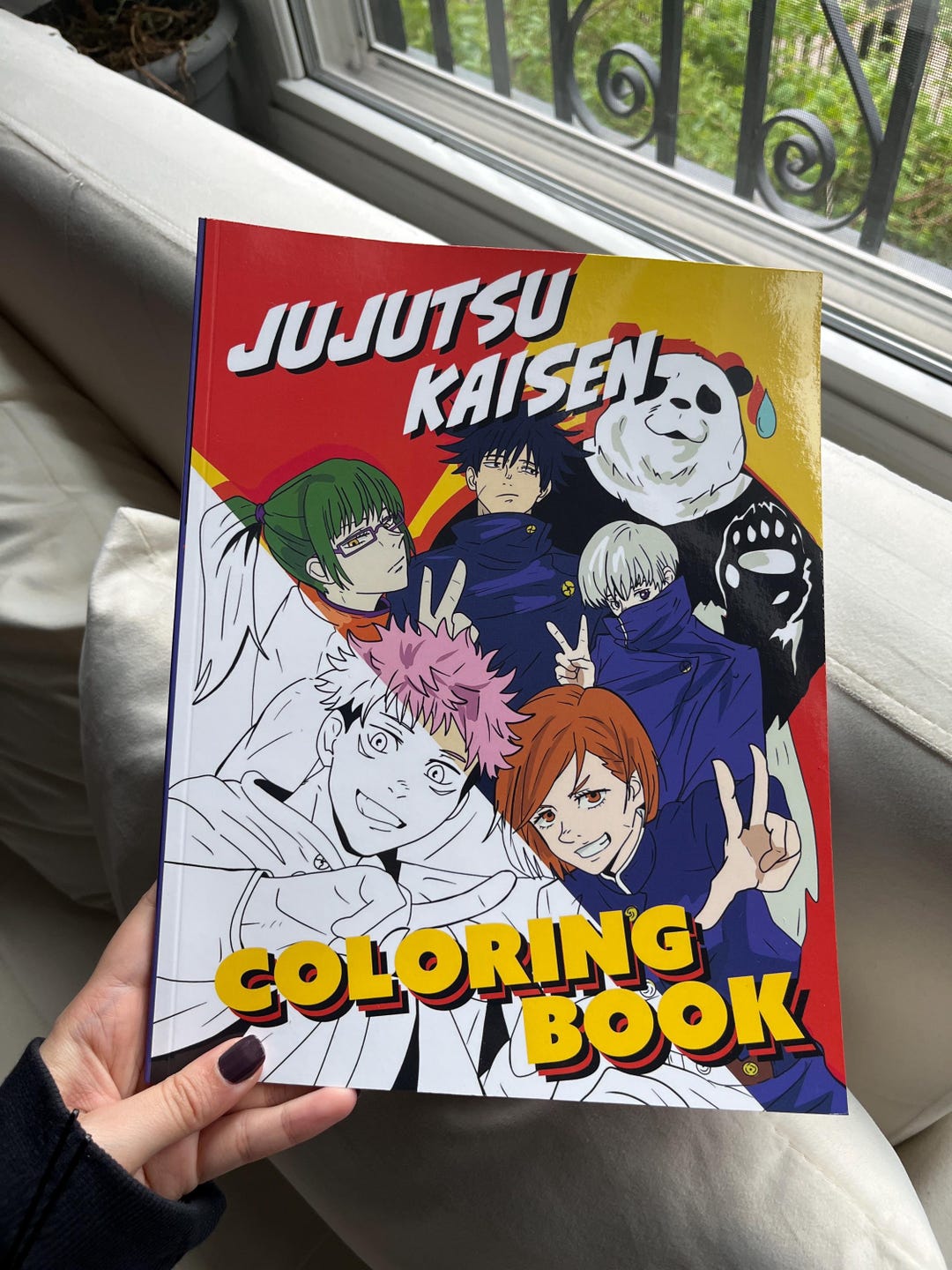 JJK Coloring Book - Etsy