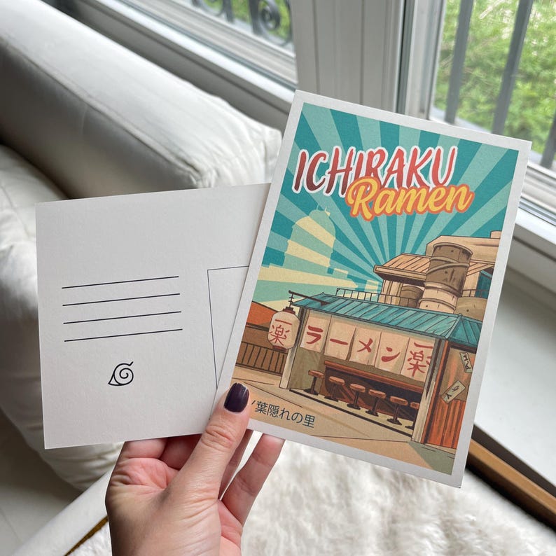 Retro Anime Postcards - Etsy