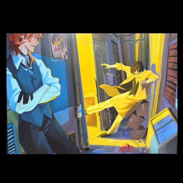 FREE SHIPPING Chuuya Nakahara Poster Bungo Stray Dogs Fan Art - Etsy