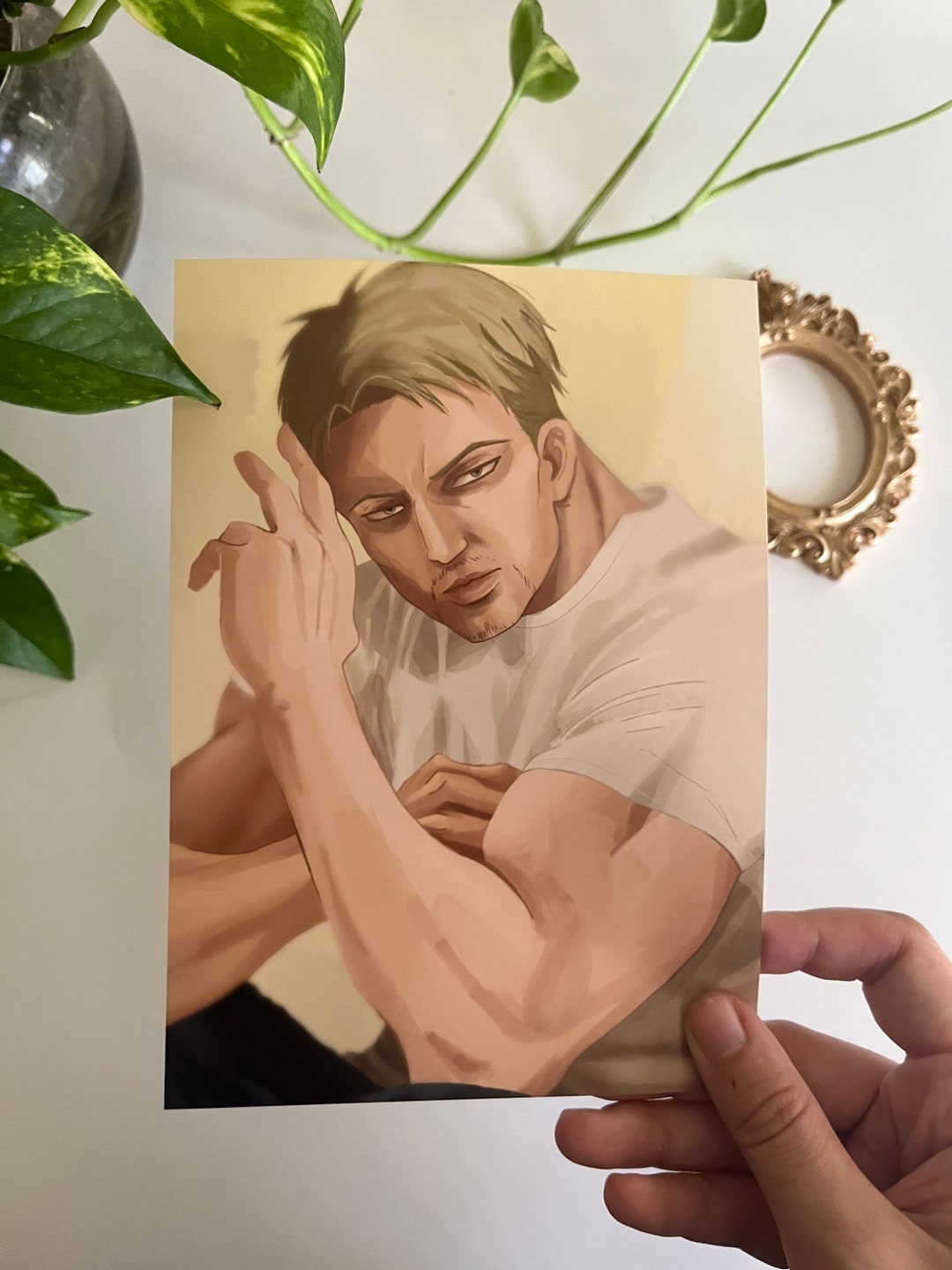 Reiner : Armored Titan Model Pose Print - Etsy