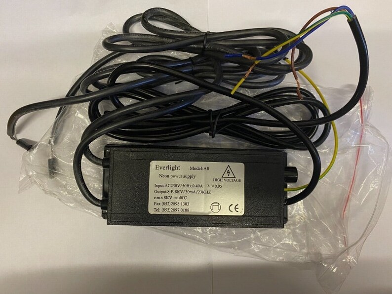 Everlight 5kv 20ma Neon Power Supply - Etsy