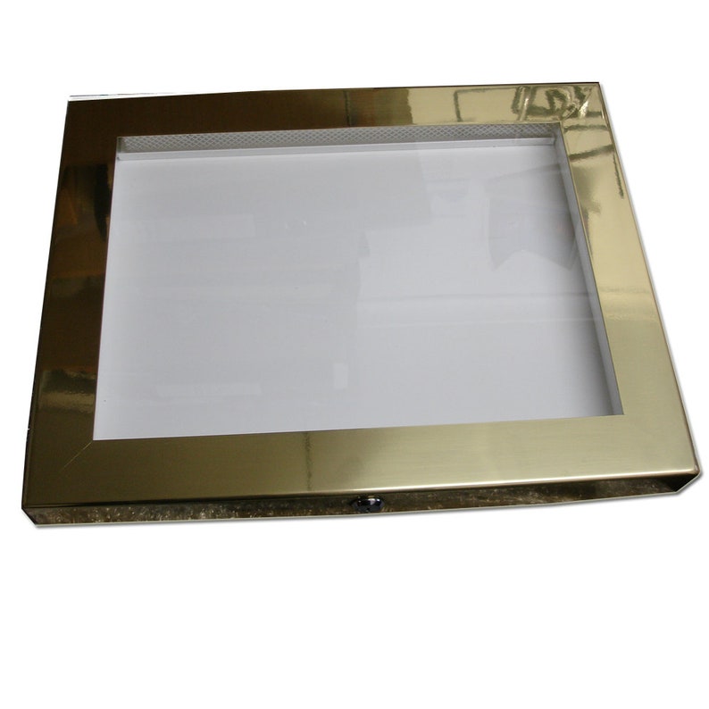 Menu Cases, Exterior Menu Box, Wall Mounted, Battery Powered, New - Etsy