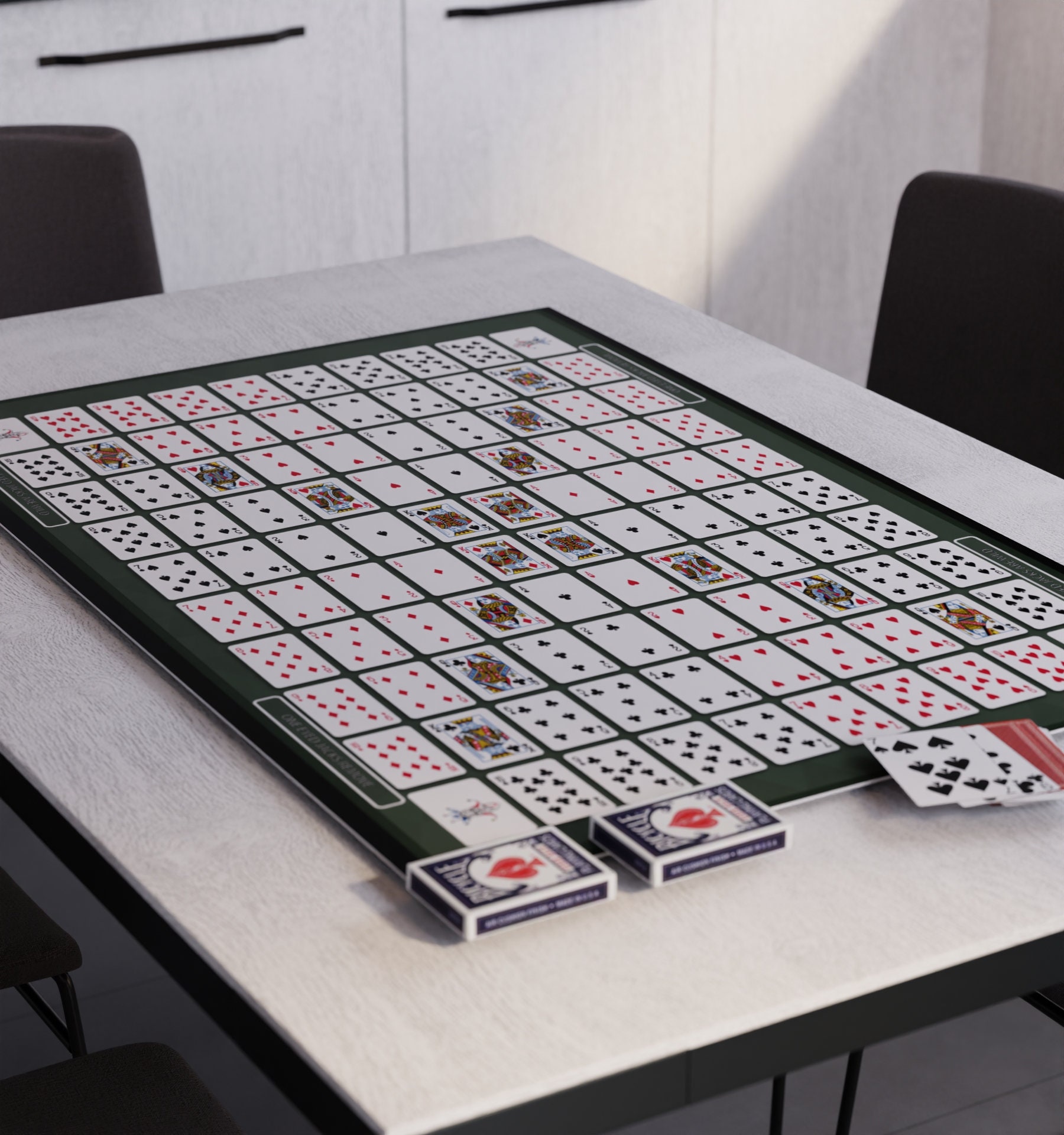 One-eyed Jacks Board Game Sequence Board - Etsy