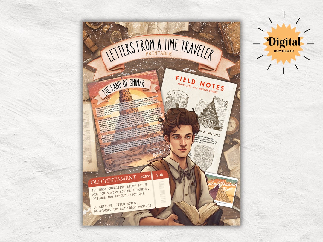 Letters From a Bible Time Traveler Adventure Bundle | Creative Study ...