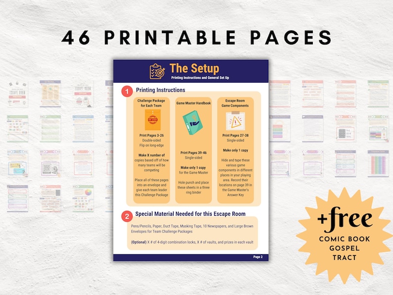 Bible Study Escape Room Game | Ephesians 2 | Decoding the Gospel ...