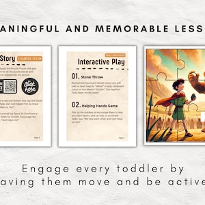10 Toddler Sunday School Lessons Bundle | Preschool Key Faith Concepts ...