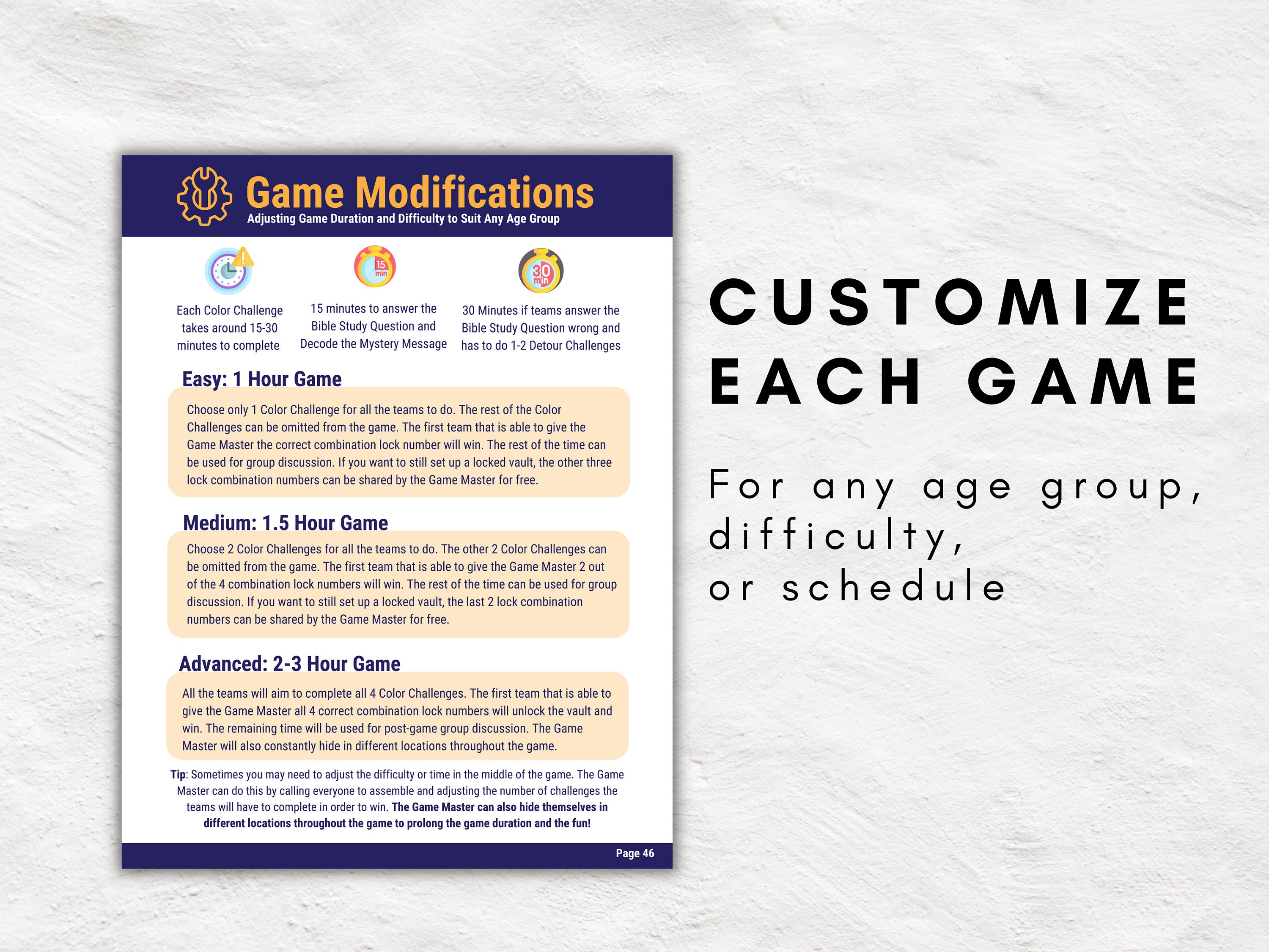 Christmas Escape Room Quest Luke 2 Nativity Bible Study Escape Room ...