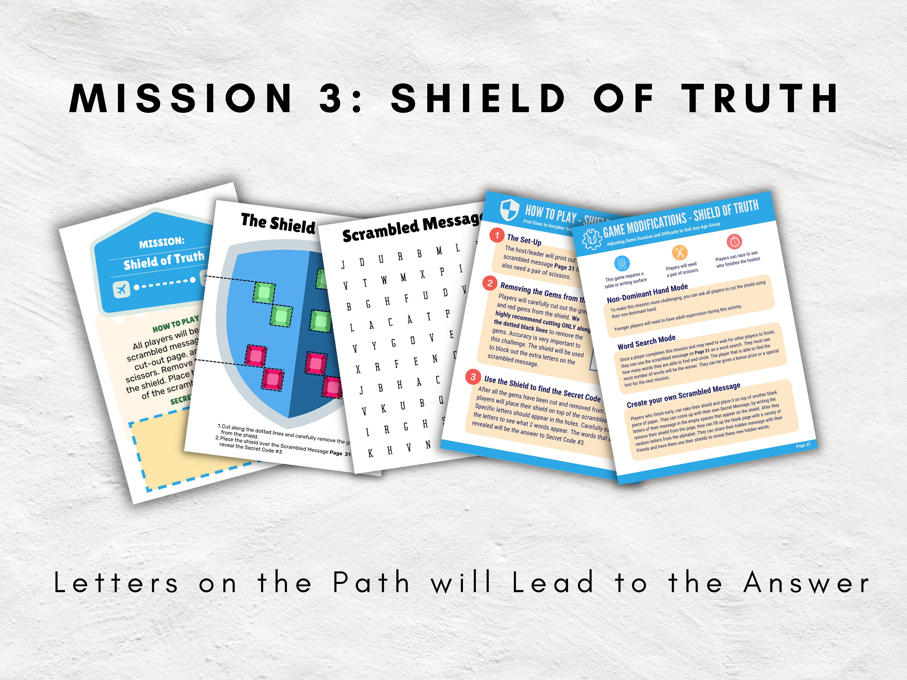 Epic Birthday Quest DIY Printable Treasure Hunt Game for Kids Secret ...