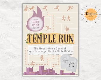 Temple Run | Scavenger Hunt Kit | Easter Egg Hunt | Children and Youth ...