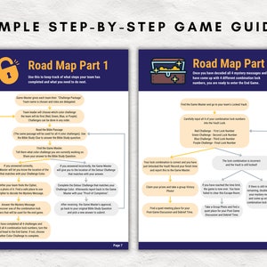 Christmas Escape Room Quest | Luke 2 | Nativity Bible Study Escape Room ...