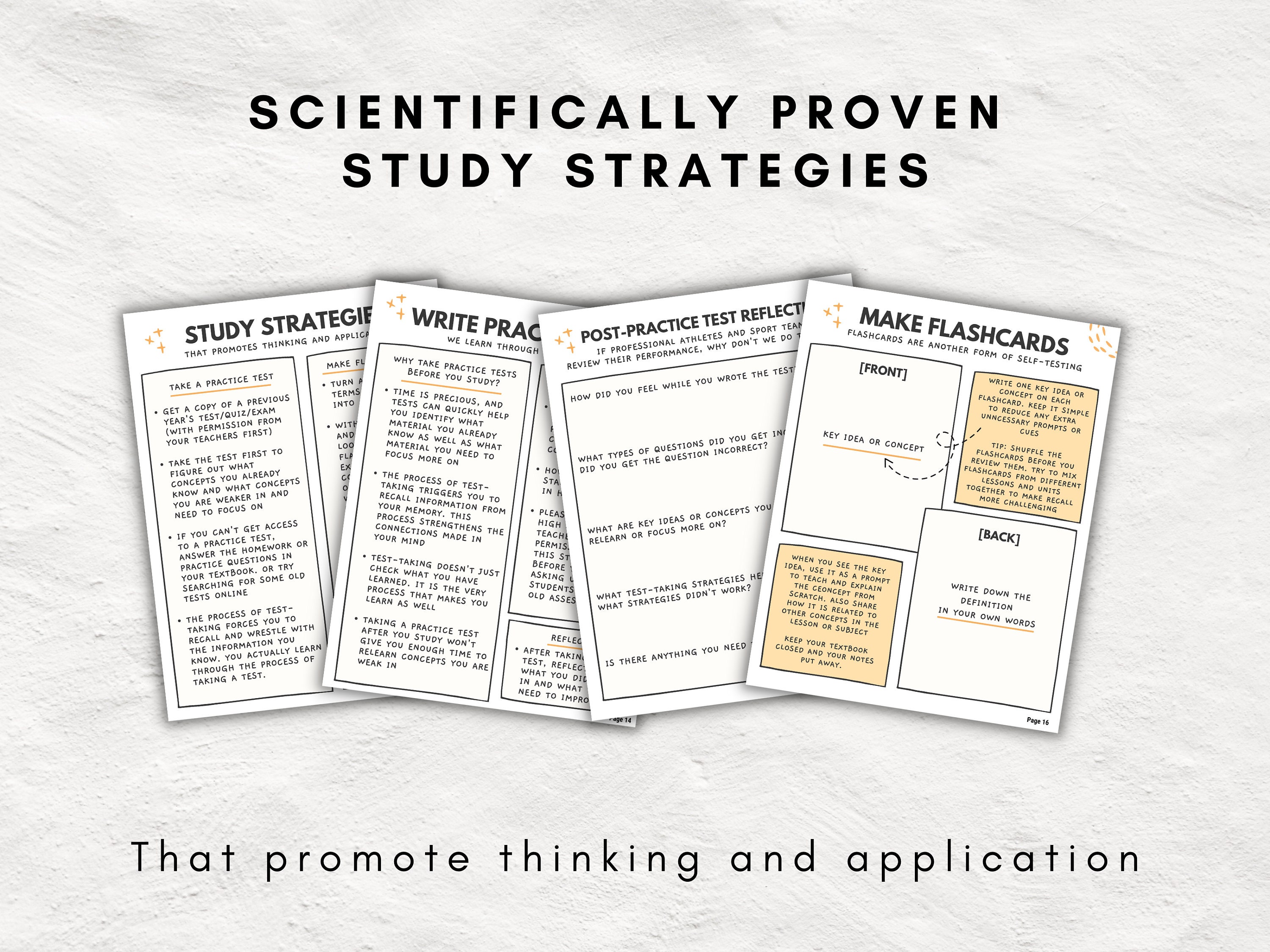 Ultimate Exam Prep Kit Student Planner Printable Study and Test-taking ...