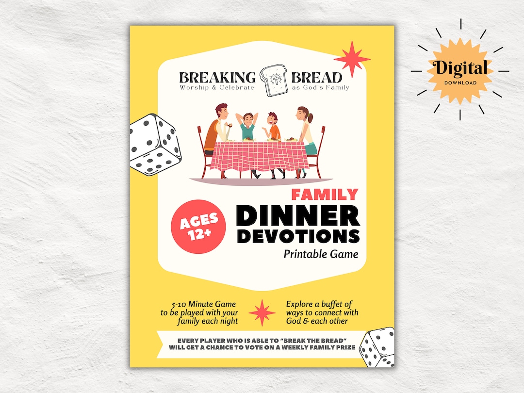 Family Dinner Devotions Game | Explore 9 Unique Worship Styles ...