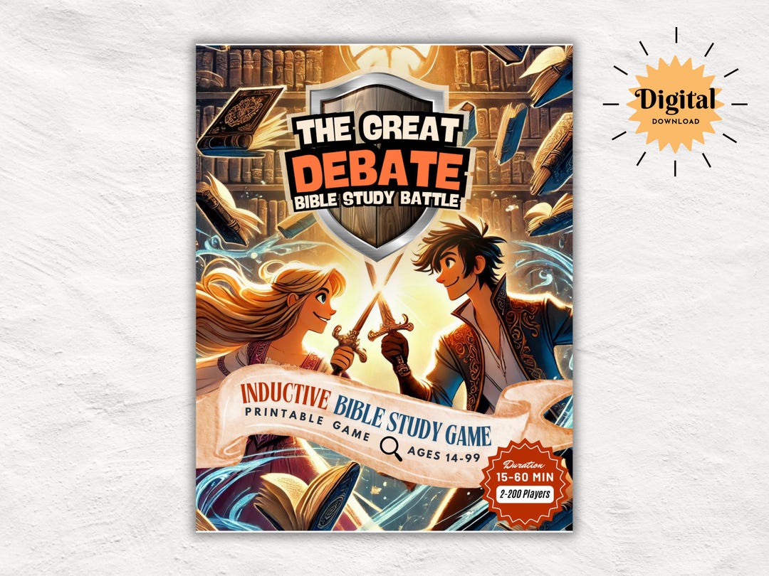 The Great Debate: Bible Study Battle – Inductive Bible Study Game ...