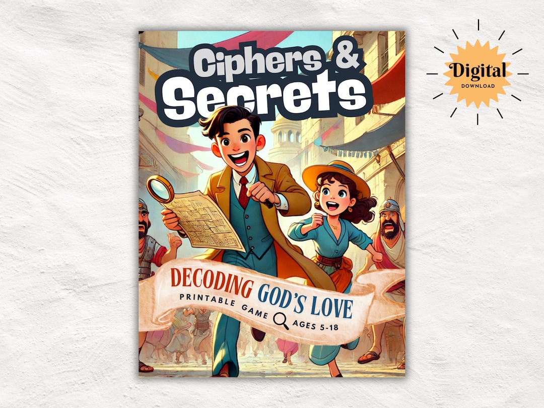 Ciphers and Secrets: Rediscovering God's Love - Christian Printable ...