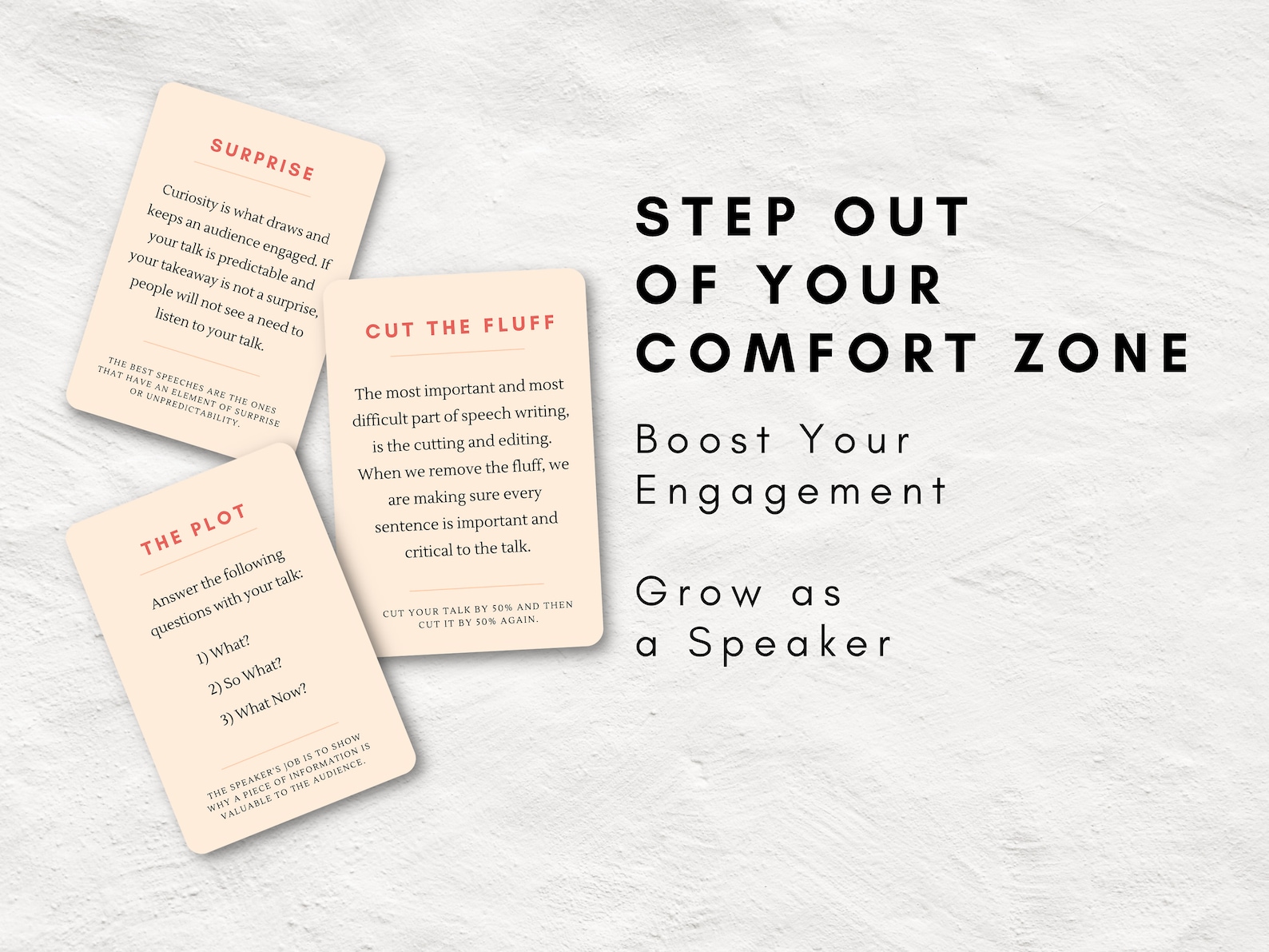 Public Speaking Improvement Tips and Techniques Flashcards ...