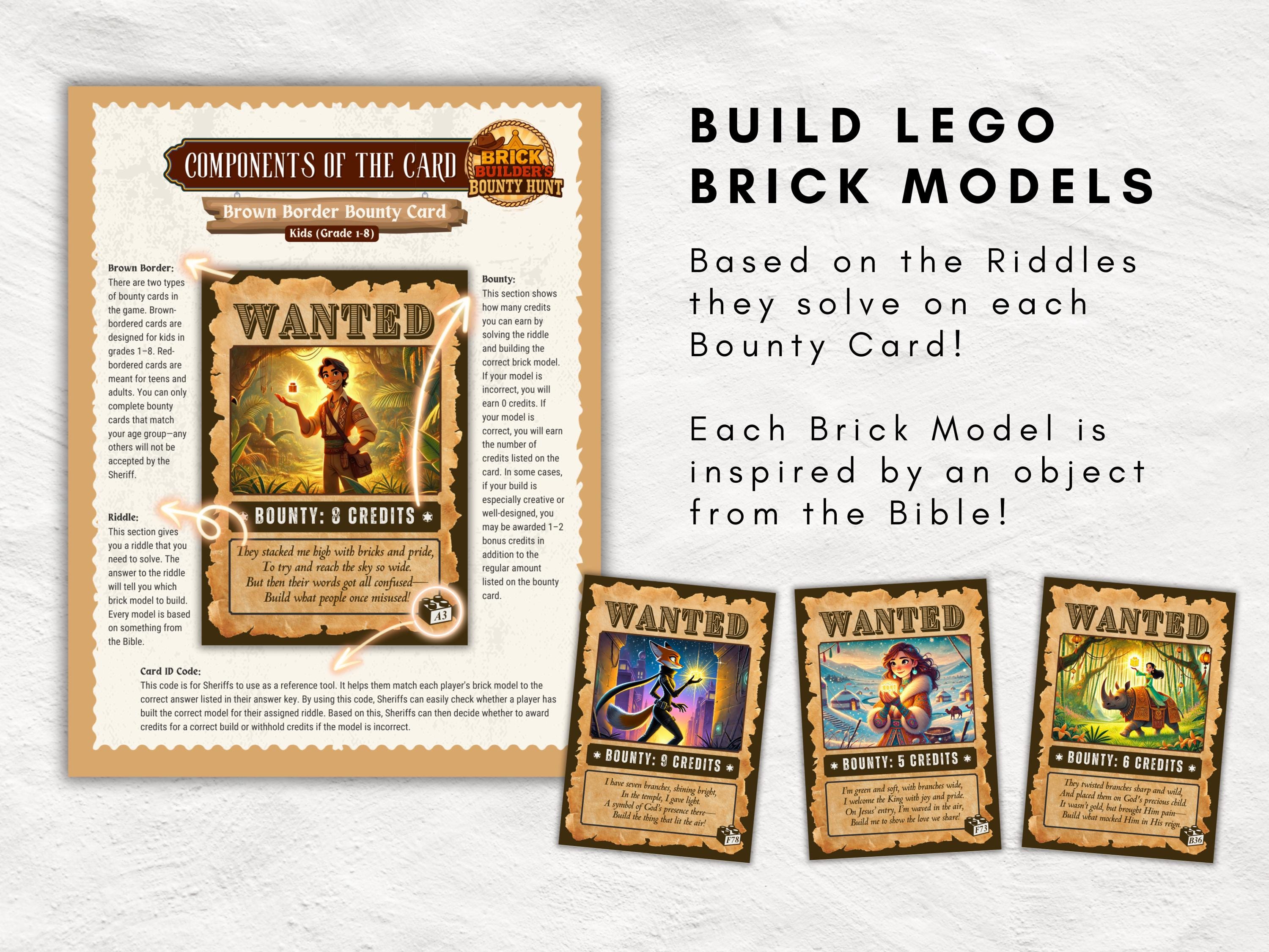 Brick Builder’s Bounty Hunt | Printable Christian Brick Building Bible ...