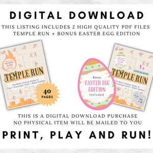 Temple Run | Scavenger Hunt Kit | Easter Egg Hunt | Children and Youth ...