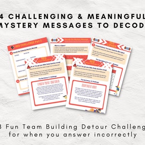 Bible Study Escape Room Game | Easter and Good Friday Printable Kit for ...