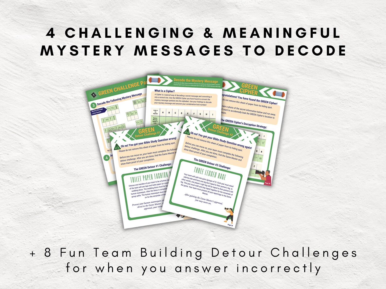 Bible Study Escape Room Quest | Joshua 24 | Interactive Bible Study ...
