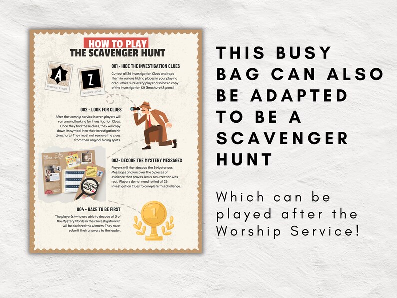 Easter Resurrection Busy Bag Kit | Secret Codes, Coloring Page, and ...