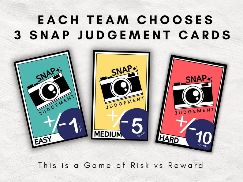 Snap Judgement - Epic Photo Scavenger Hunt | Ultimate Team Building ...