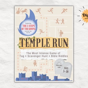 The 5 Steps of the Gospel Scavenger Hunt Kit Gospel of - Etsy