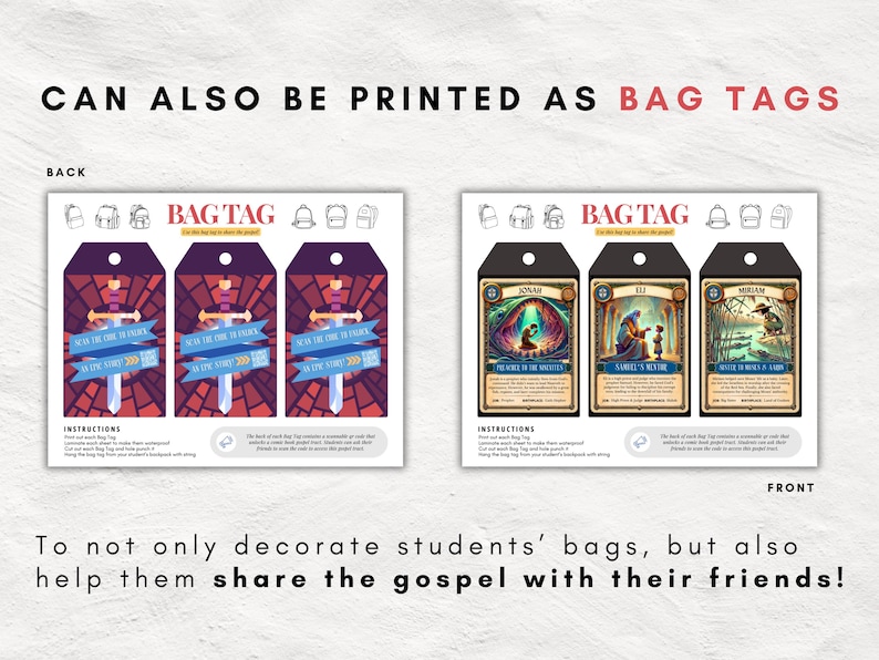 100 Printable Bible Trading Cards | Guardians of God's Word | Old ...