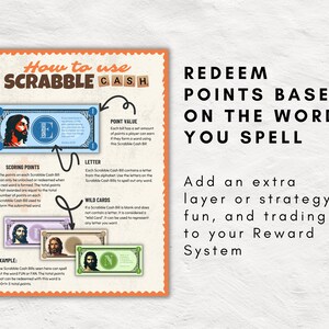 Ultimate Scrabble Cash Bundle | Printable Play Money With 5 Bonus Cash ...
