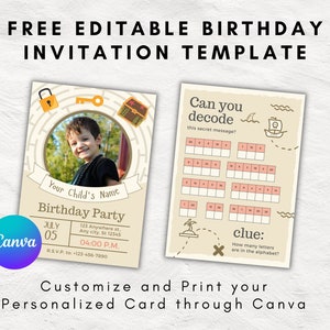 Epic Birthday Quest - DIY Printable Treasure Hunt Game for Kids ...