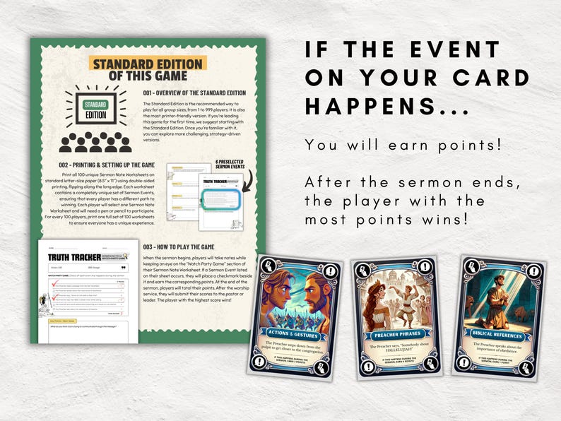 Truth Tracker: Sermon Notes and Watch Party Game | Fun & Engaging ...