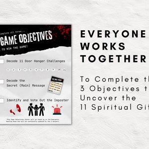 Uncover Your Spiritual Gifts Imposter Among Us Printable Youth Group ...