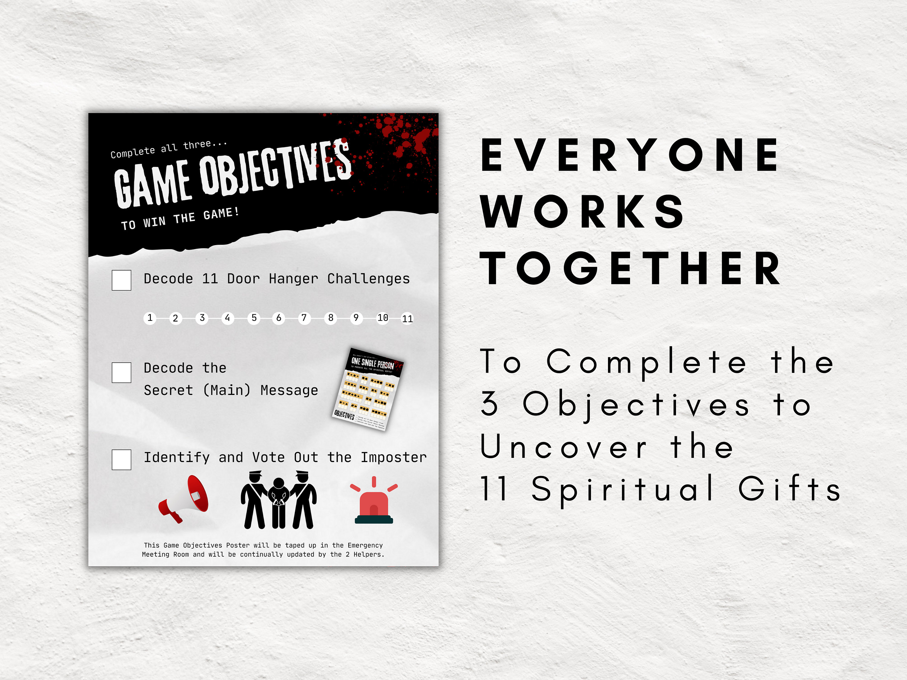 Uncover Your Spiritual Gifts Imposter Among Us Printable Youth Group ...