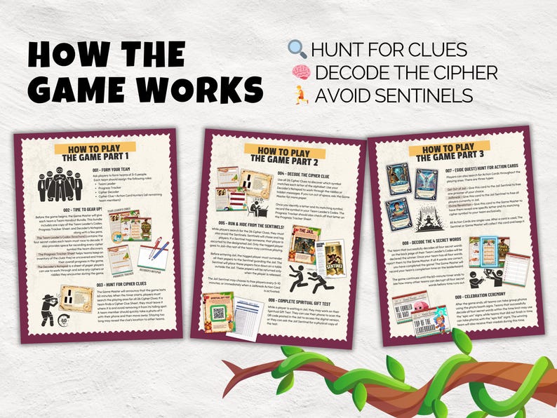 Cipher Escape | Christian Escape Room Game for Teens | Youth Group ...