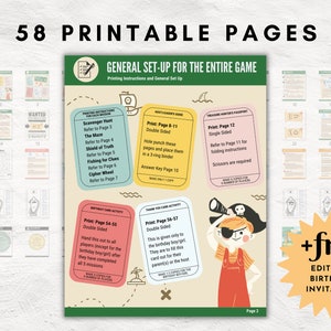 Epic Birthday Quest - DIY Printable Treasure Hunt Game for Kids ...