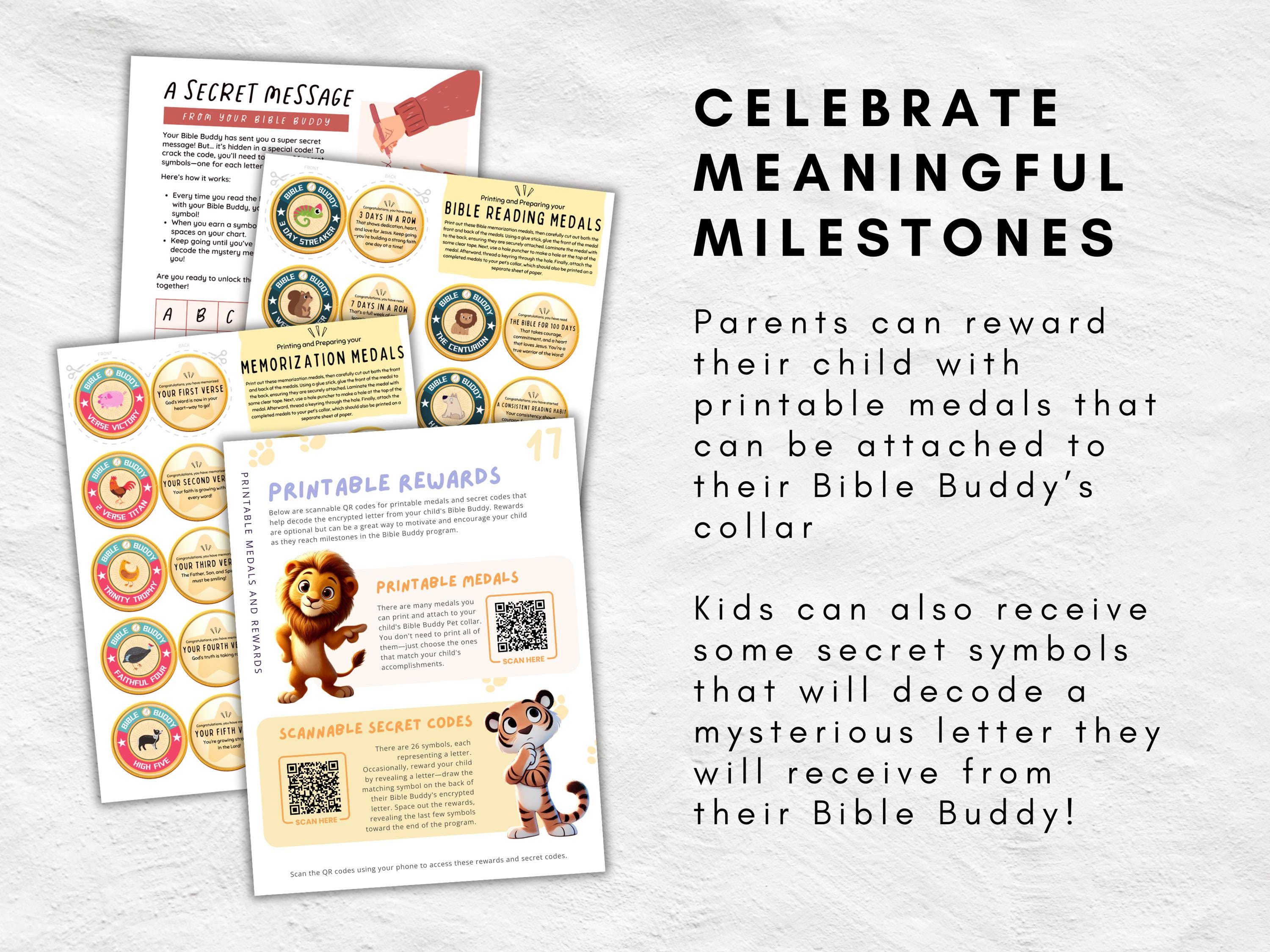 Bible Buddies Adoption Event Kit | Printable Kids Bible Reading Program ...
