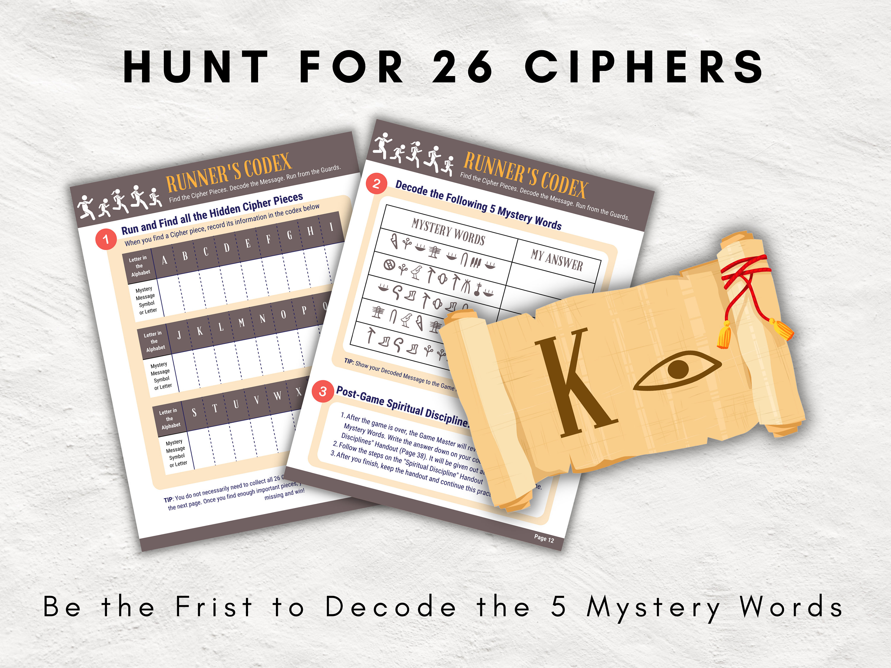 Temple Run | Scavenger Hunt Kit | Easter Egg Hunt | Children and Youth ...