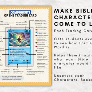 100 Printable Bible Trading Cards | New Testament Character Collection ...