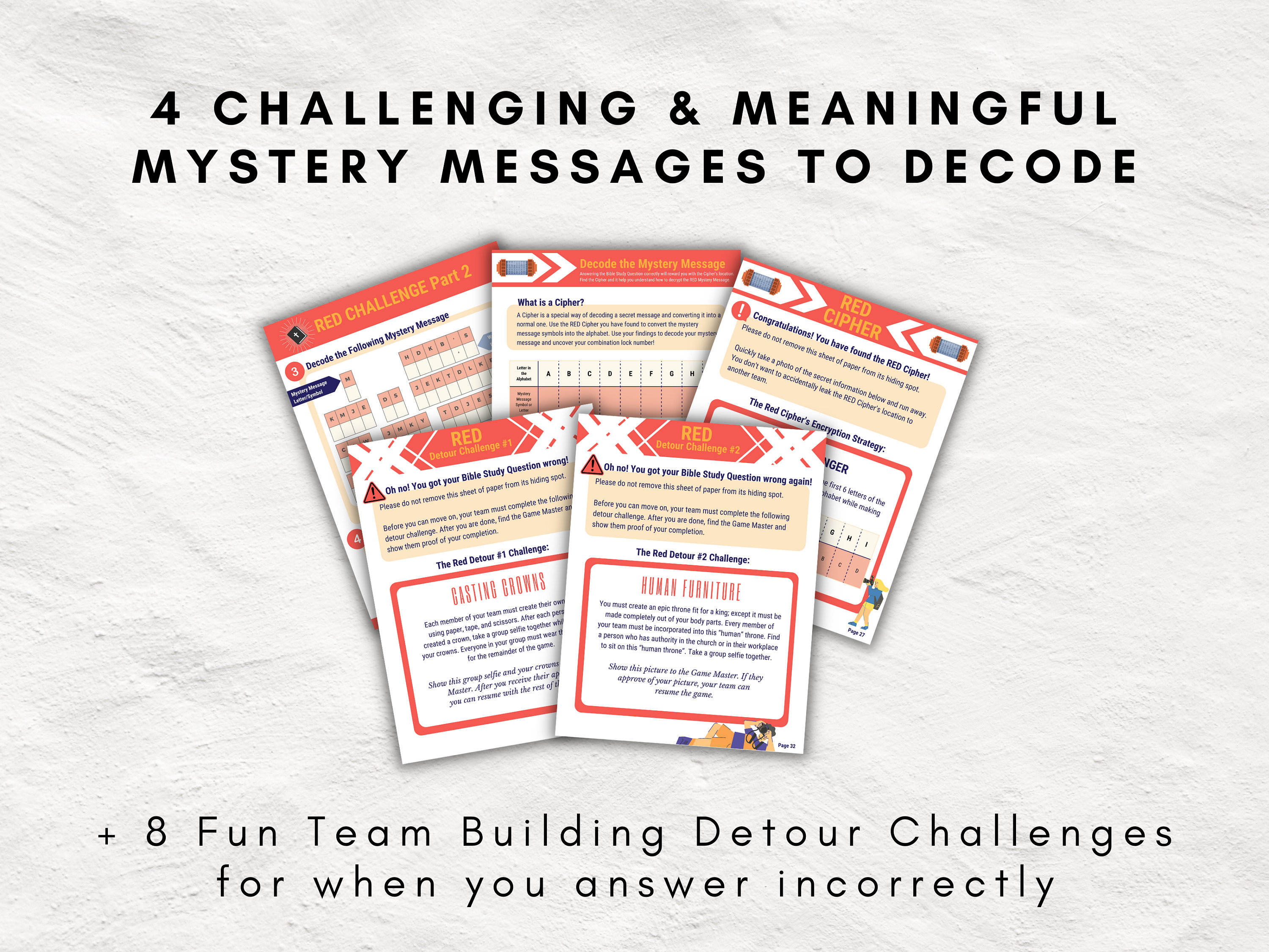 Christmas Escape Room Quest Luke 2 Nativity Bible Study Escape Room ...